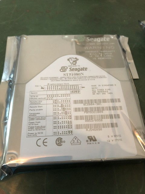 Seagate Medalist 1080SL 1.08GB Internal 5400RPM 3.5" (ST51080N) HDD for ...