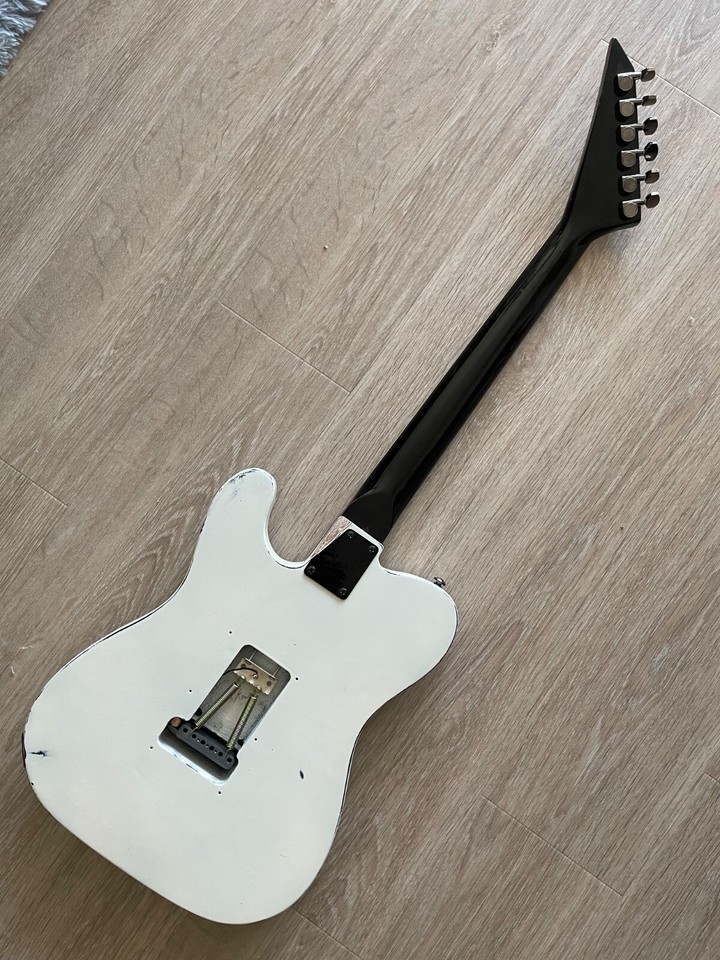 ESP Tele Style HS 80s Parts Guitar Wilkinson Trem Lawsuit Era Headstock ...