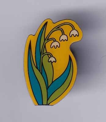 RARE PINS PIN'S .. NATURE FLEUR FLOWER BRIN DE MUGUET LILY OF THE ...