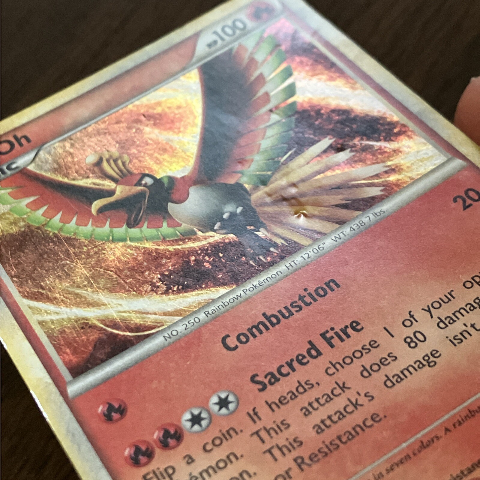 Ho-Oh HGSS01 - Heartgold & Soulsilver 2010 Black Star Promo Holo ...