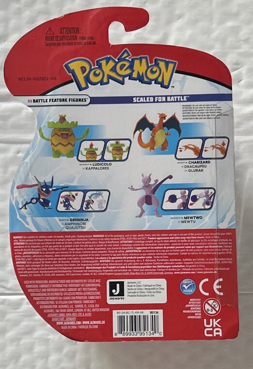 Pokémon Mewtwo Battle Feature Figure 889933951340| eBay