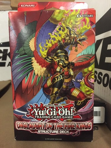 Yu-Gi-Oh! Onslaught Of The Fire Kings Starter Deck For Trading Card ...