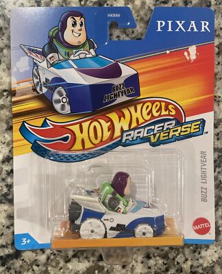 Disney Pixar Buzz Lightyear Hot Wheels Racer Verse | eBay