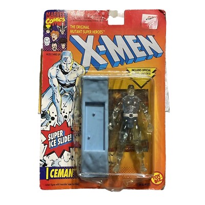 Marvel Entertainment X Men Iceman With Super Ice Slide Action Figure ...