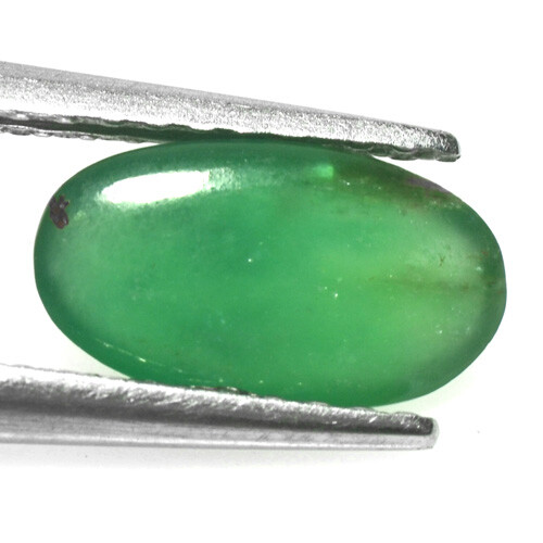 RARE GEMS STONE NATURAL SOUTH AFRICA GREEN COLOR VERDITE 0.84 CT OVAL ...