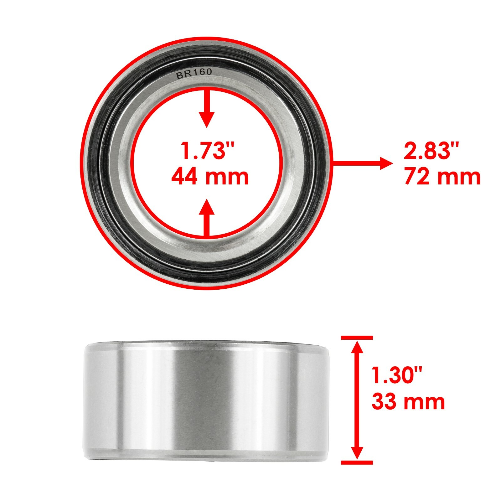 Wheel Ball Bearing for Polaris 3514699 3514627 3514822 | eBay