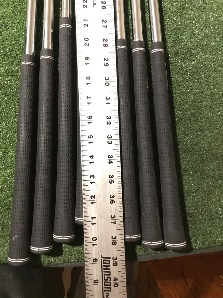 Wood Bros Golf Forged Irons Set (3-PW) Seamless Apollo Steel Shafts ...