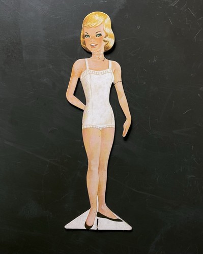 VINTAGE UNCUT 1950's GIRL SCOUTS PAPER CARDBOARD DOLL | eBay