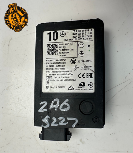 2019-2025 MERCEDES A C CLA GLA GLB GLC GLE GLS S REAR BLIND SPOT RADAR ...