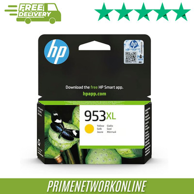 HP 953XL High Yield Yellow Ink Cartridge – F6U18AE (EXPIRED) 100% ...