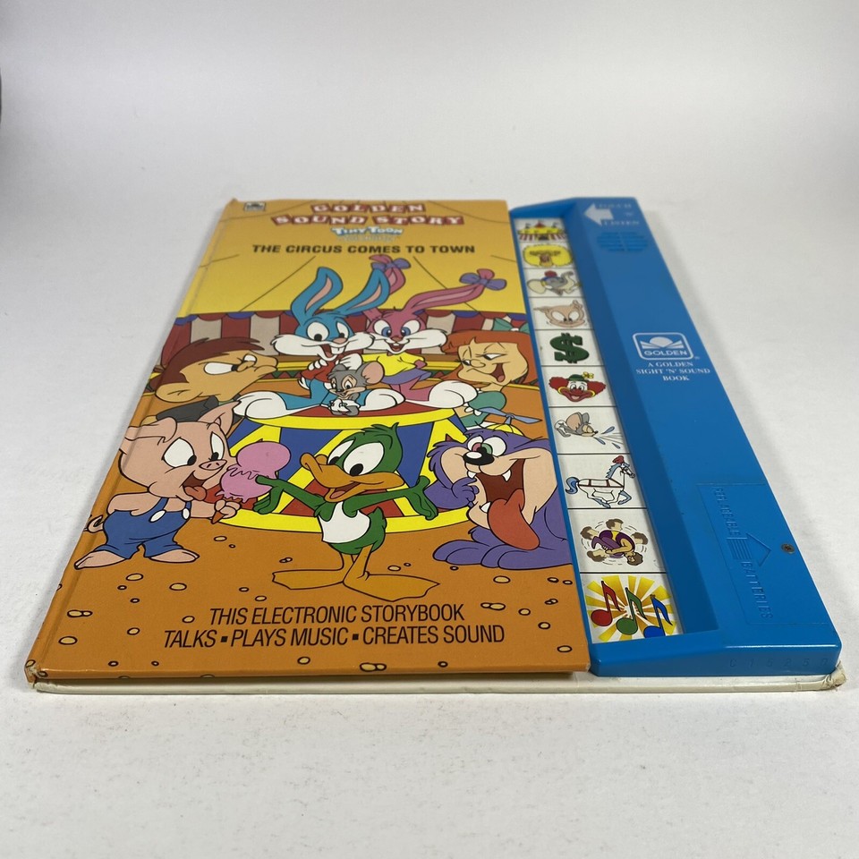 Tiny Toon Adventures Circus Comes to Town Golden Sound Story Book ...