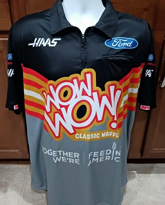 Stewart-Haas Racing Large Wow Wow Waffles Ford Cole Custer Pit Crew ...
