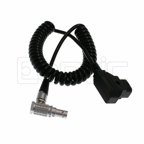 TILTA Nucleus-M Motor Coiled Power Cable Right Angle 7 Pin D-tap V ...