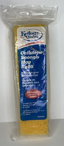 Vintage Quickie Kellogg Quality Cellulene Sponge Mop Refill For # 050KE ...