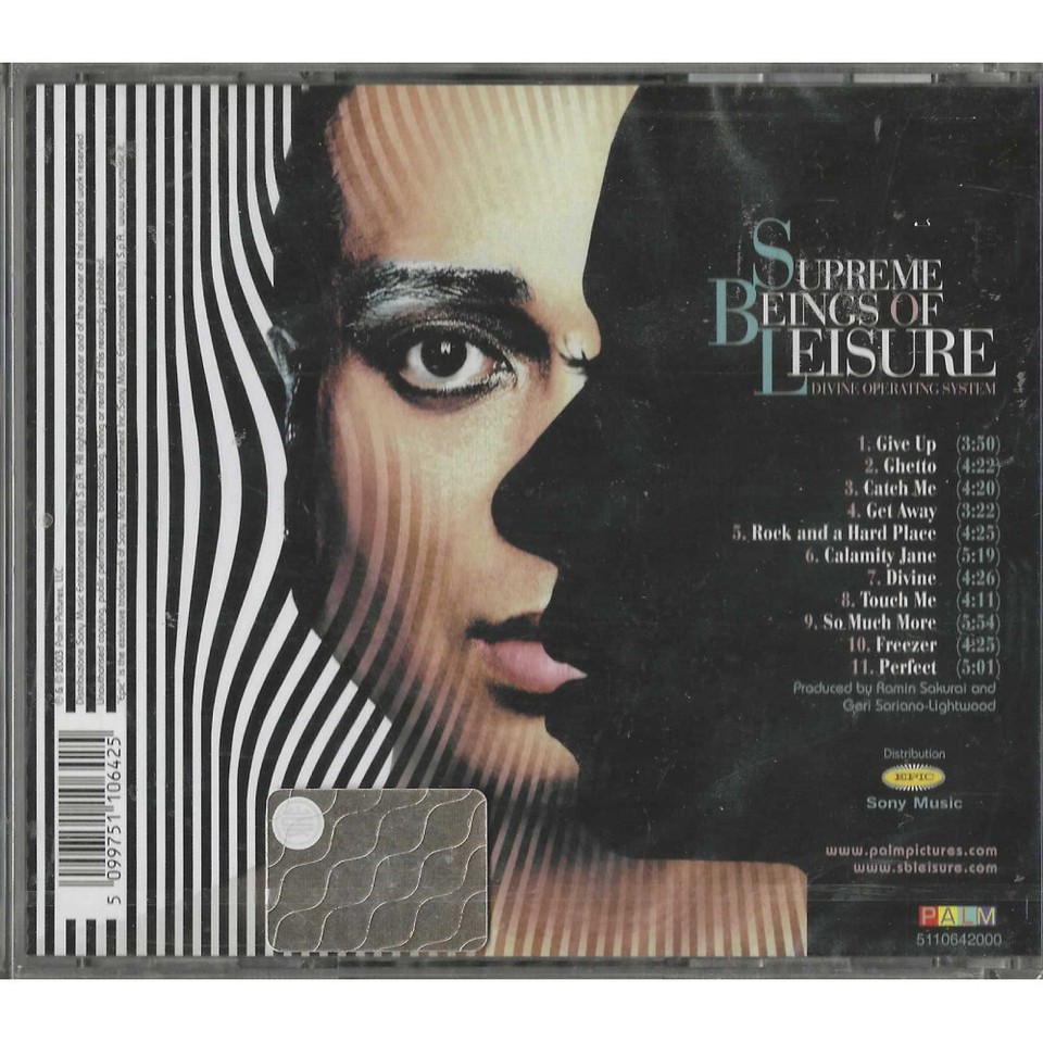 Supreme Beings of Leisure CD Divine Operating System/Epic – 5110642 ...