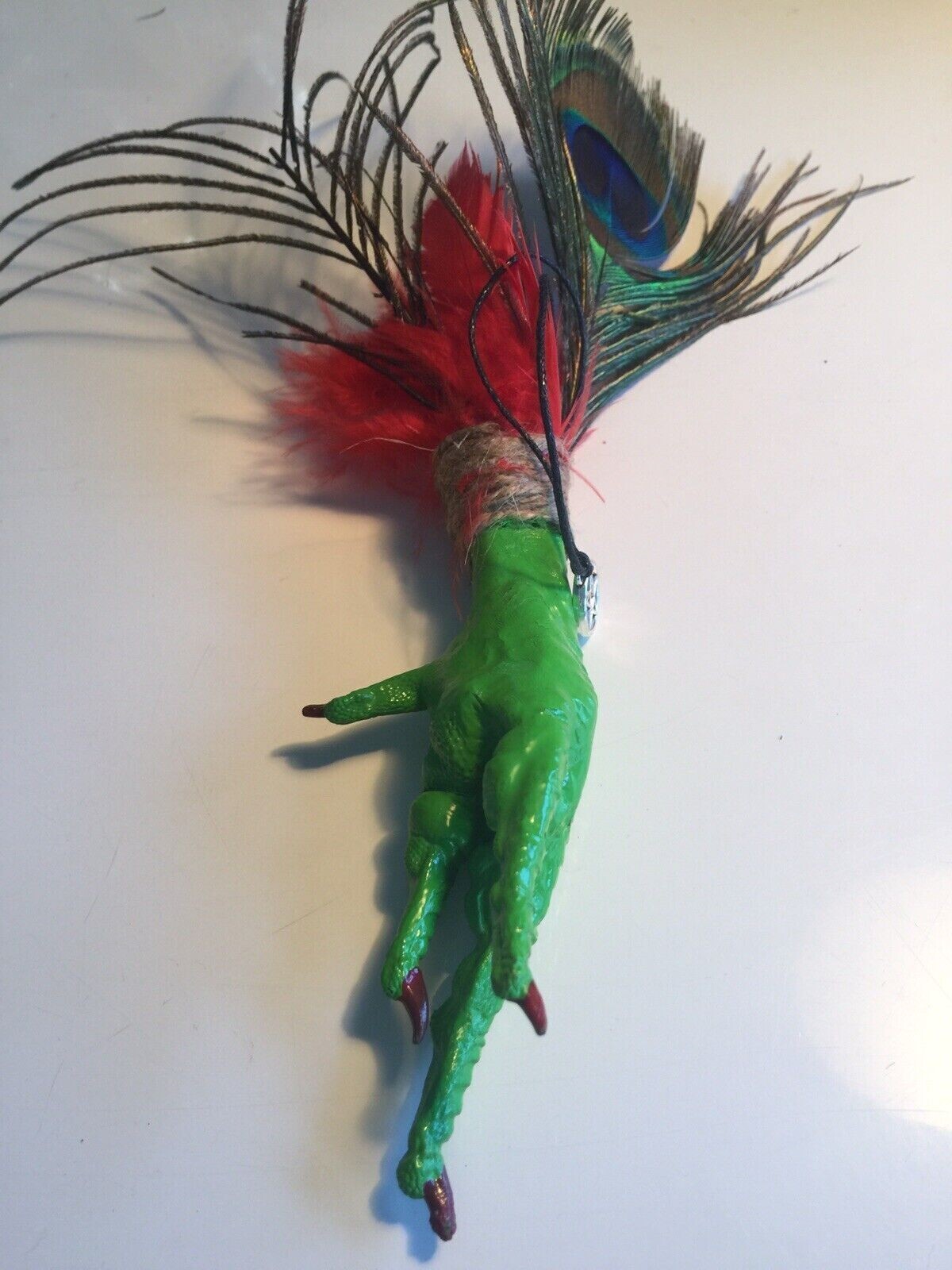HEXit - Chicken Foot - Voodoo Protection Green - Hand Made - Witch ...
