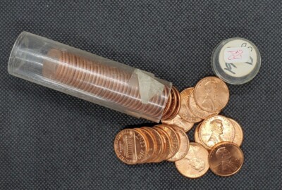 1988-P Lincoln Memorial Cent Roll (50 Coins) | BRILLIANT UNCIRCULATED ...