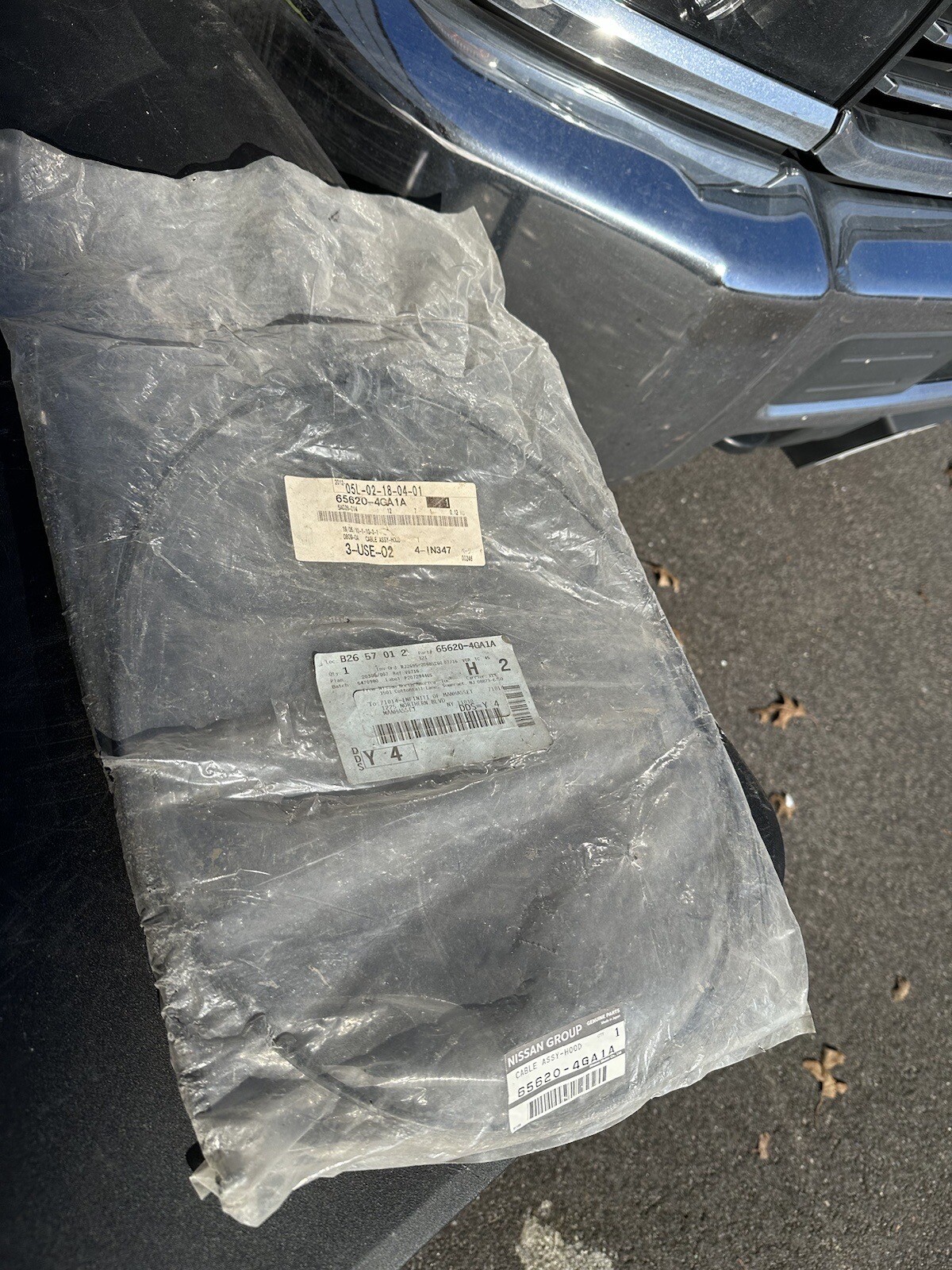 2014-2015 Infiniti Q50 Hood Release Cable 656204GA1A for sale online | eBay