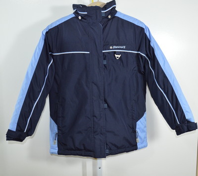 SIDEOUT Boy's 2 Tone Blue Zippered Jacket Size M 10/12 | eBay