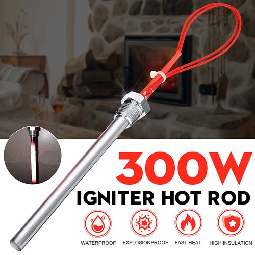 300W 220V Igniter Hot Rod Starter For Pellet Stove Fireplace Grill ...