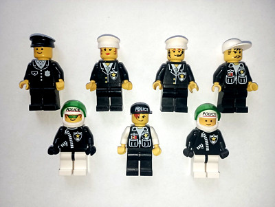 LEGO® City Town Stadt Figuren Polizei Polizist 7 Stück | eBay.de