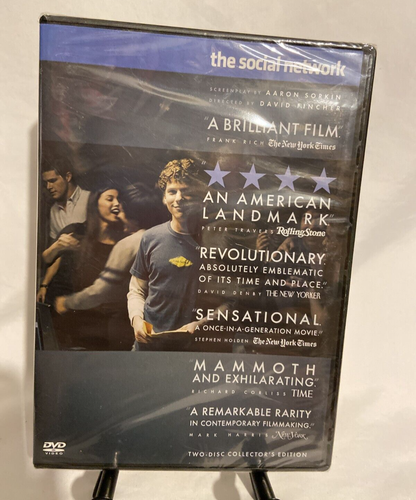 The Social Network (DVD, 2010) Jesse Eisenberg , Andrew Garfield ...