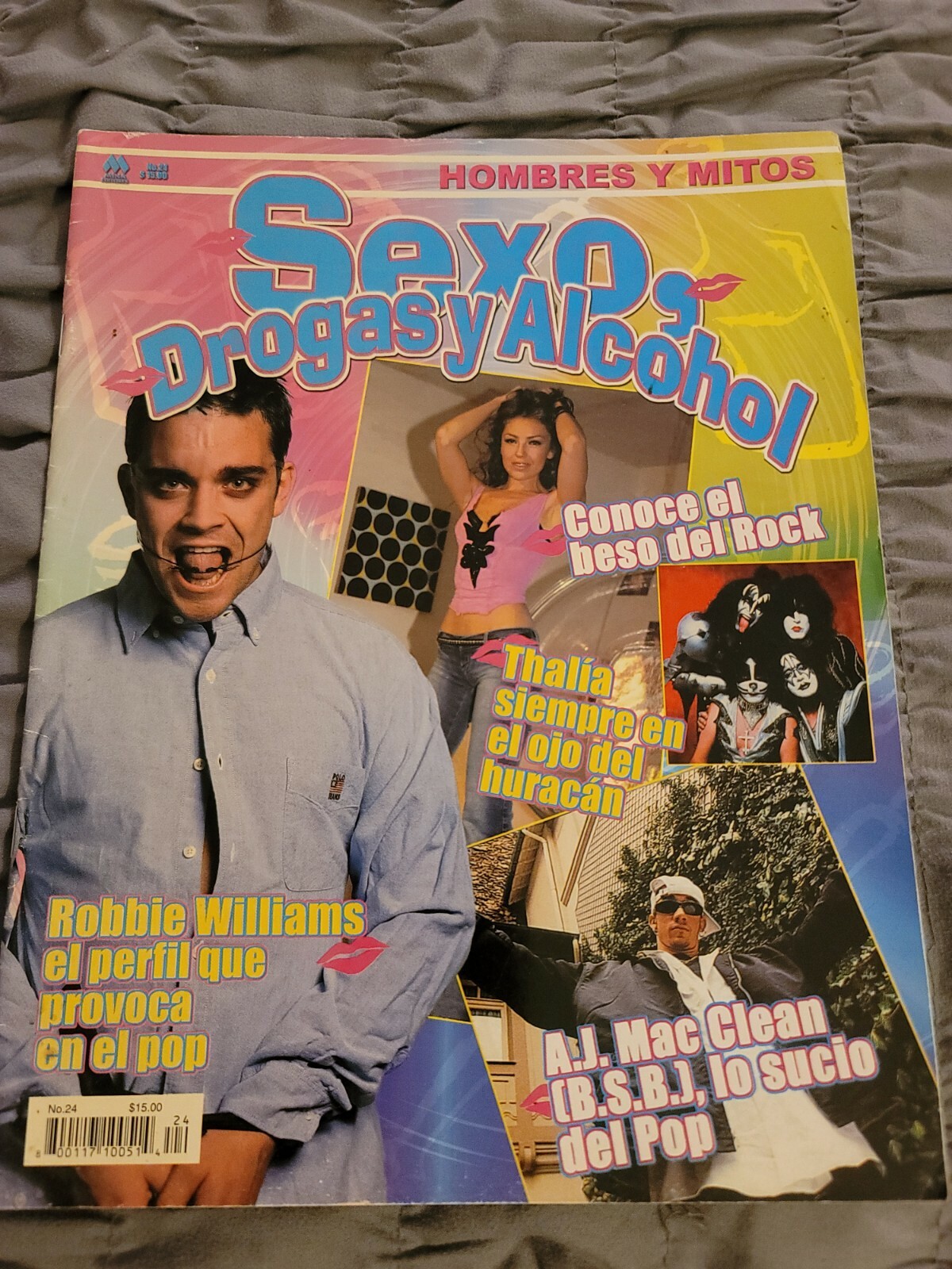 Thalia Kiss Gloria Trevi Sasha Luis Migue Alejandro Fernandez Madonna ...