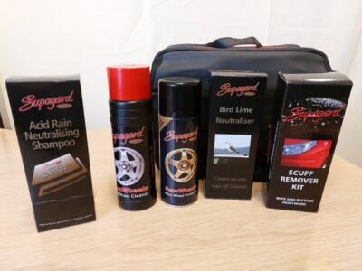 Supagard Alloy Wheel Care Protection Cleaning kit and bird lime remover ...