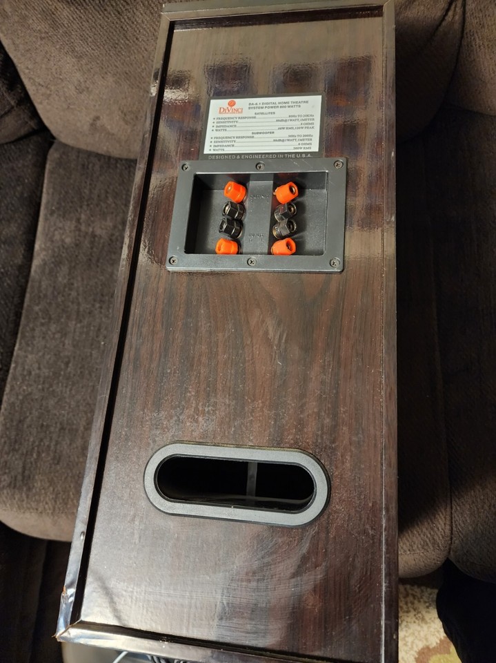 DiVinci DA 6.1 Home Theater System Passive Subwoofer 200W | eBay