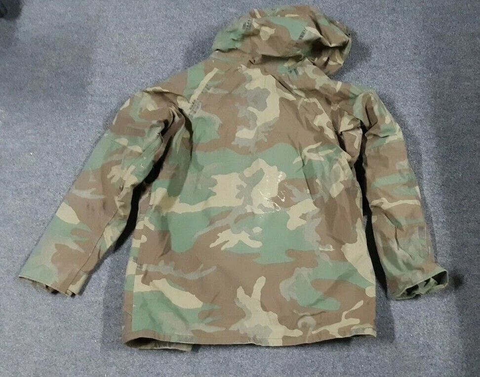 USGI ECWCS Woodland Camouflage Cold Weather Parka Medium Alpha ...
