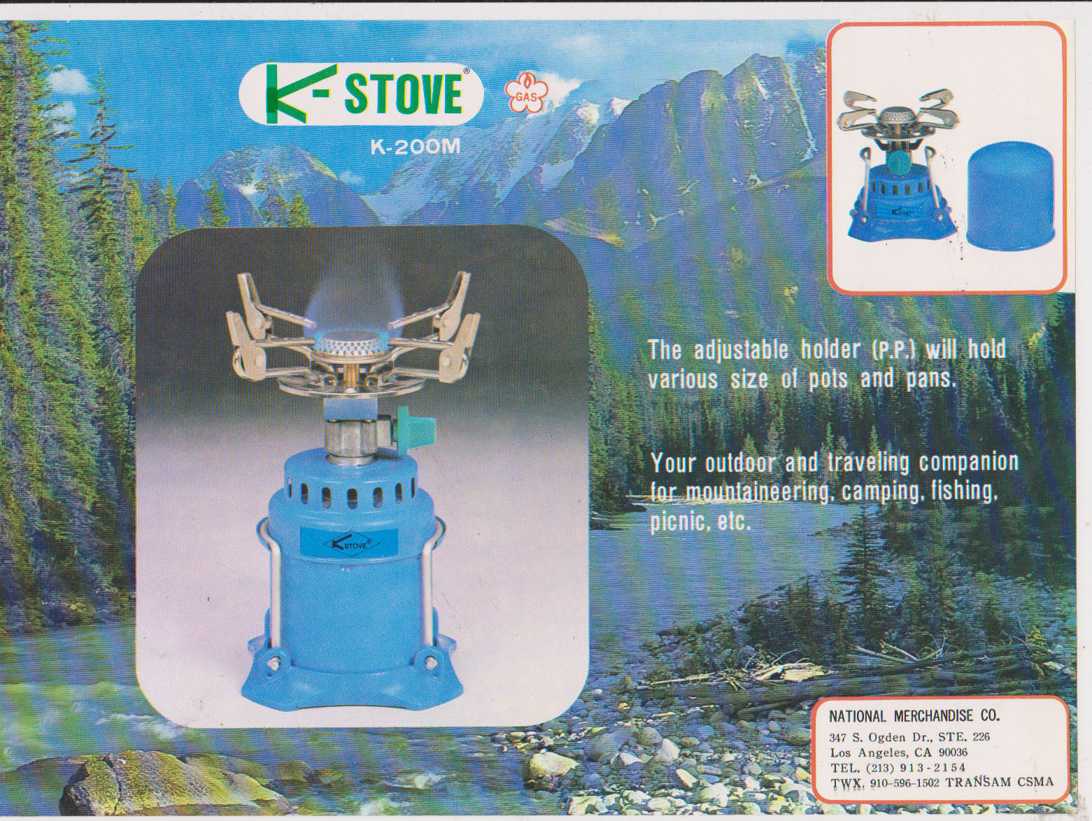 VINTAGE AD SHEET #2358 - K-STOVE CAMPING ELECTRONICS | eBay