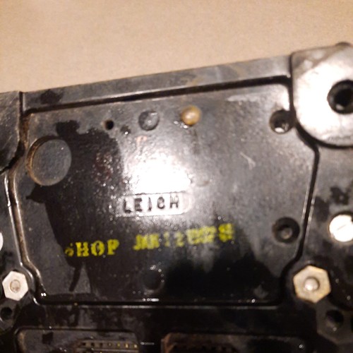 Vintage Leich Black Hand Crank Magneto Desk Phone | eBay