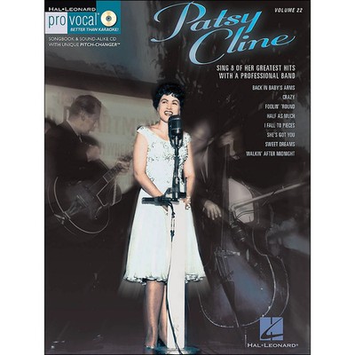Hal Leonard Patsy Cline - Pro Vocal Songbook Women's Edition Volume 22 ...