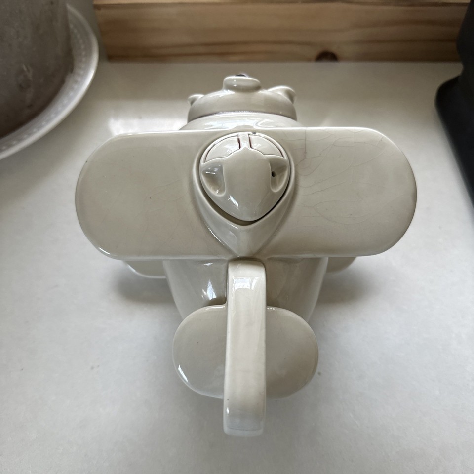 Rare *MINT* Fritz and Floyd SS Tea Pot Airplane Plane Teapot | eBay UK