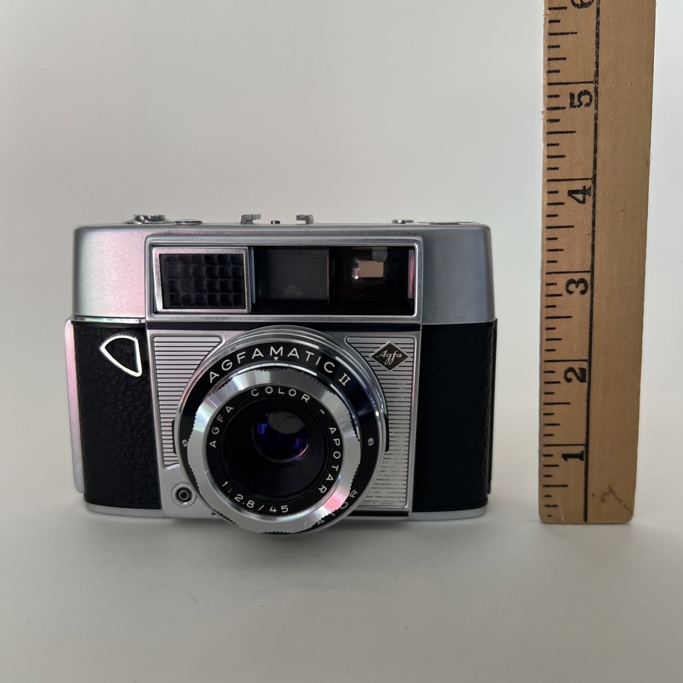 AGFA Selecta Prontor-Matic-P 35mm Film Camera with Color Apotar Lens ...