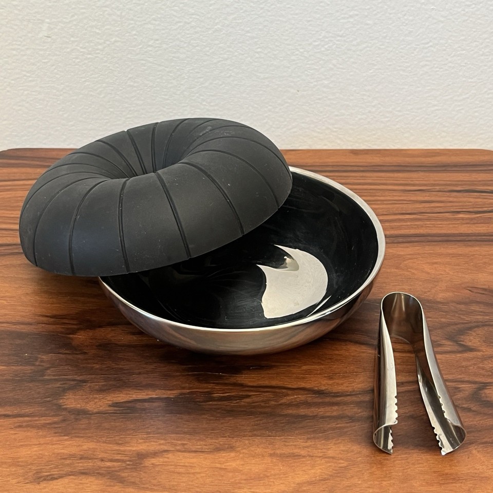 Danish Design Eva Solo ice cube cooler with tong Original Box | eBay