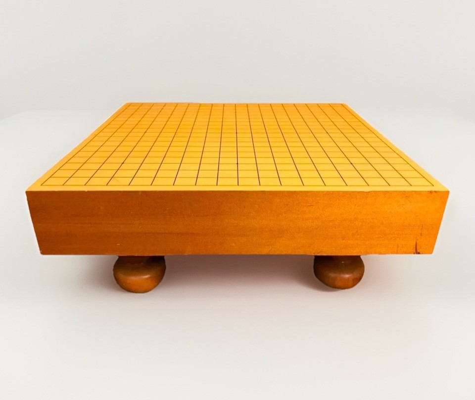 1970s Carved Wood Baduk Go Game Board Goban Go-Ishi Stones Korea | eBay