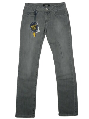 Women's Jeans KILLAH Marylin W 32 IT 46 Gray Denim Stretch Low Waist ...