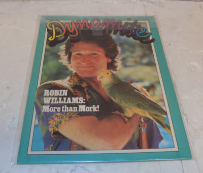 Dynamite Magazine Robin Williams 1979 Scholastic No. 61 TV4370 | eBay