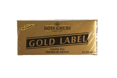 Bois Cheri Gold Label Vanilla Tea Mauritius Tea Mauritian Local Tea ...