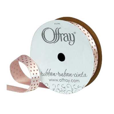 NEW Offray Metallic Pin Dot Ribbon By Spotlight | eBay Australia