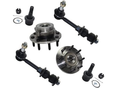 19GN82M Front Wheel Hub Ball Joint Sway Bar Link Kit Fits Dodge Ram ...