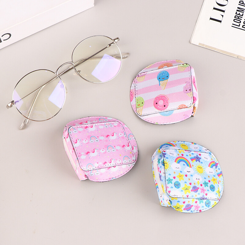 4/8Pcs Children's Amblyopia Eye Patch Cartoon Single Eyeshade Washable ...