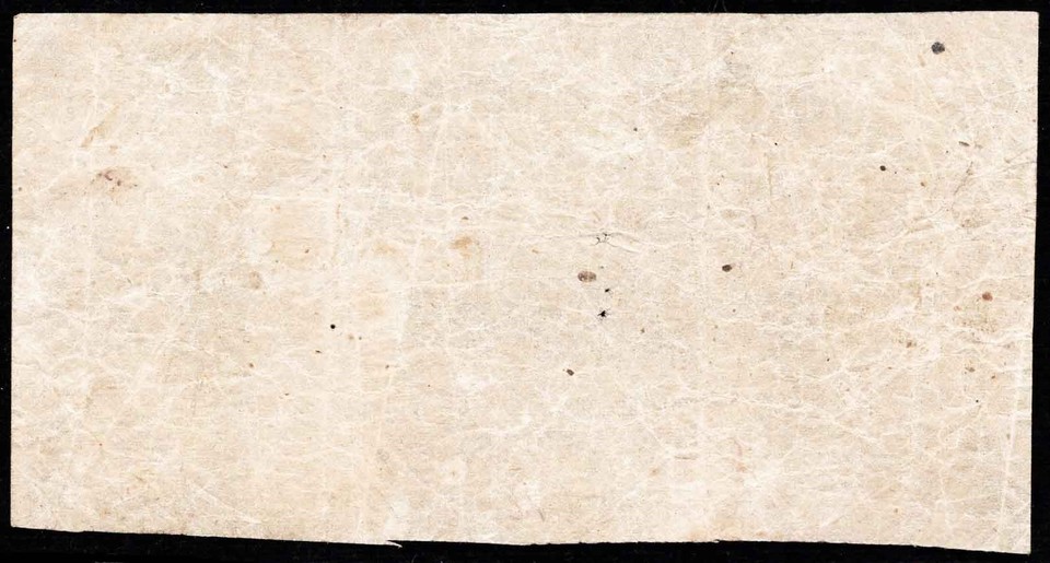 1866 RALEIGH, NORTH CAROLINA 50 CENTS OBSOLETE STATE TREASURY BANK NOTE ...