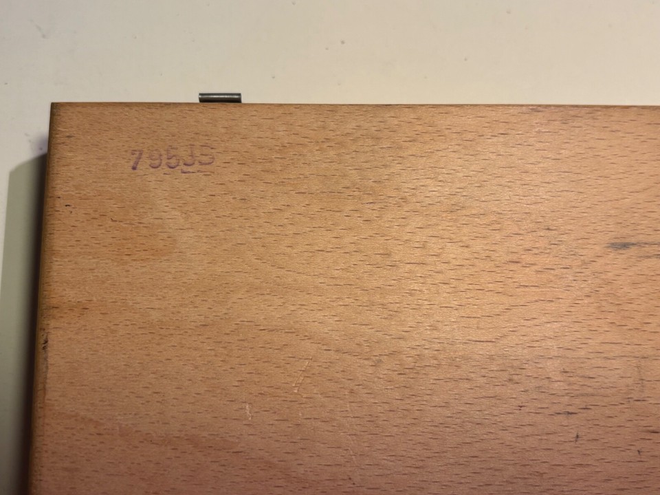 Vintage Alvin 795 JD Drawing Set Compasses in wooden storage box | eBay