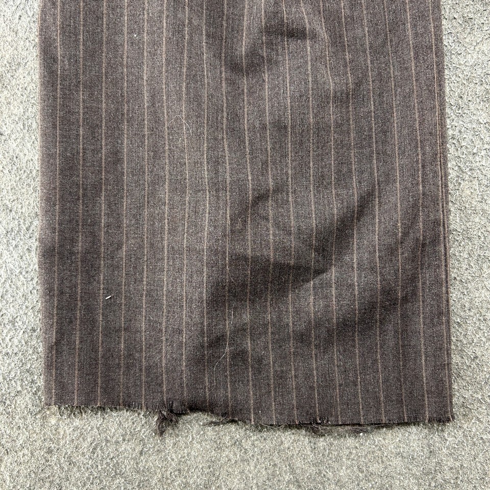 VINTAGE Gap Pants Women 14 Brown Wide Leg Flare Pipes Pinstripe Trouser ...