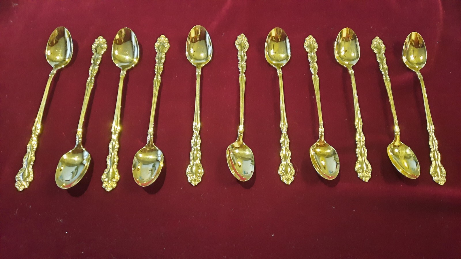 Oneida Community GOLD BEETHOVEN Golden Electroplate Silverware Flatware ...