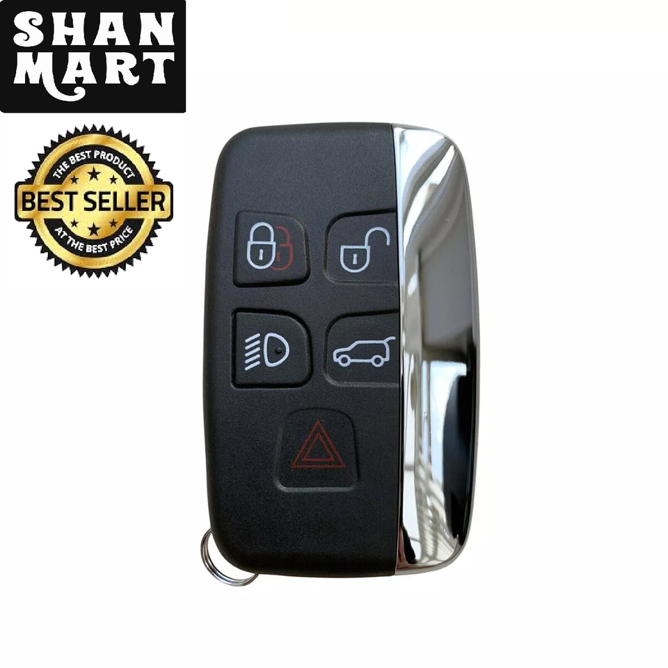5 Button Remote Key Fob Case For Land Rover Range Rover Sport Evoque ...