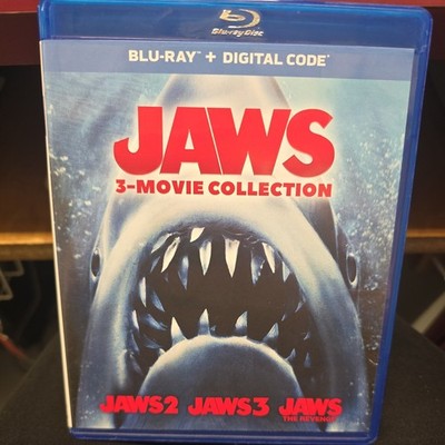Jaws: 3-Movie Collection (Blu-ray, 3-disc) No Digital. 191329146859| eBay