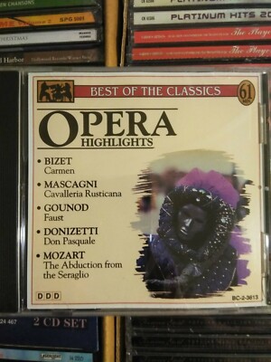Opera Highlights Best of the Classics CD 1993 New Sealed | eBay